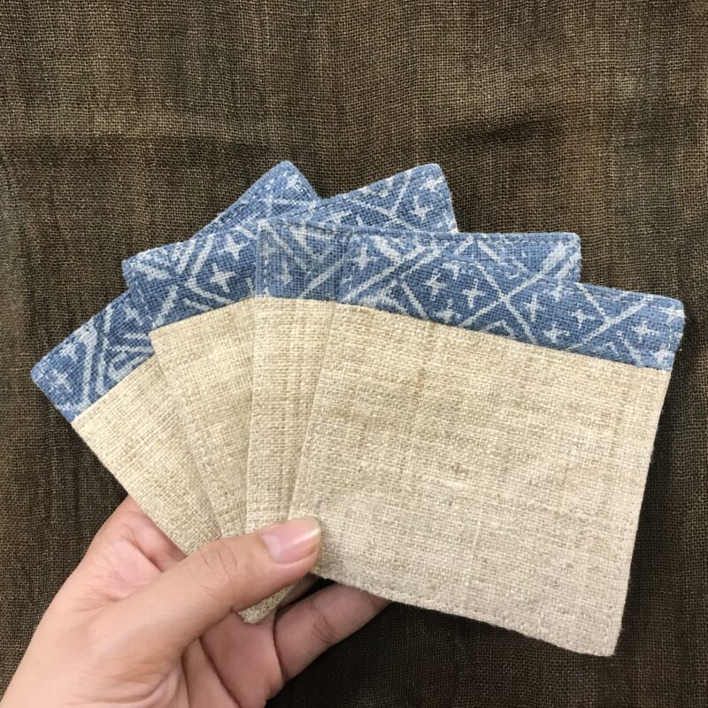 Hemp jacket – kimono style – An handmade – Vietnam hemp fabric gift shop