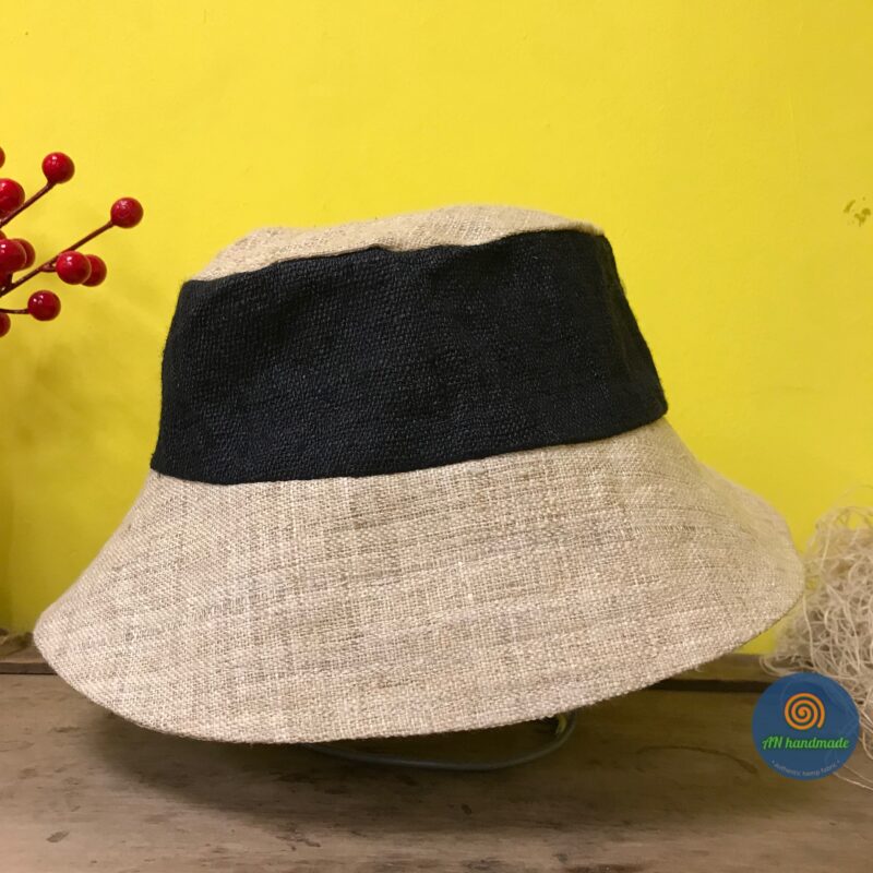 Hemp bucket hat – An handmade – Vietnam hemp fabric gift shop